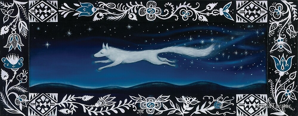 "Revontulet - fox fires" by NadiaTurner | Redbubble