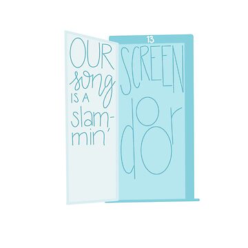 "Our Song" Sticker for Sale by mysunnydisposit | Redbubble