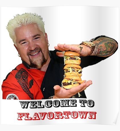 Guy Fieri: Posters | Redbubble