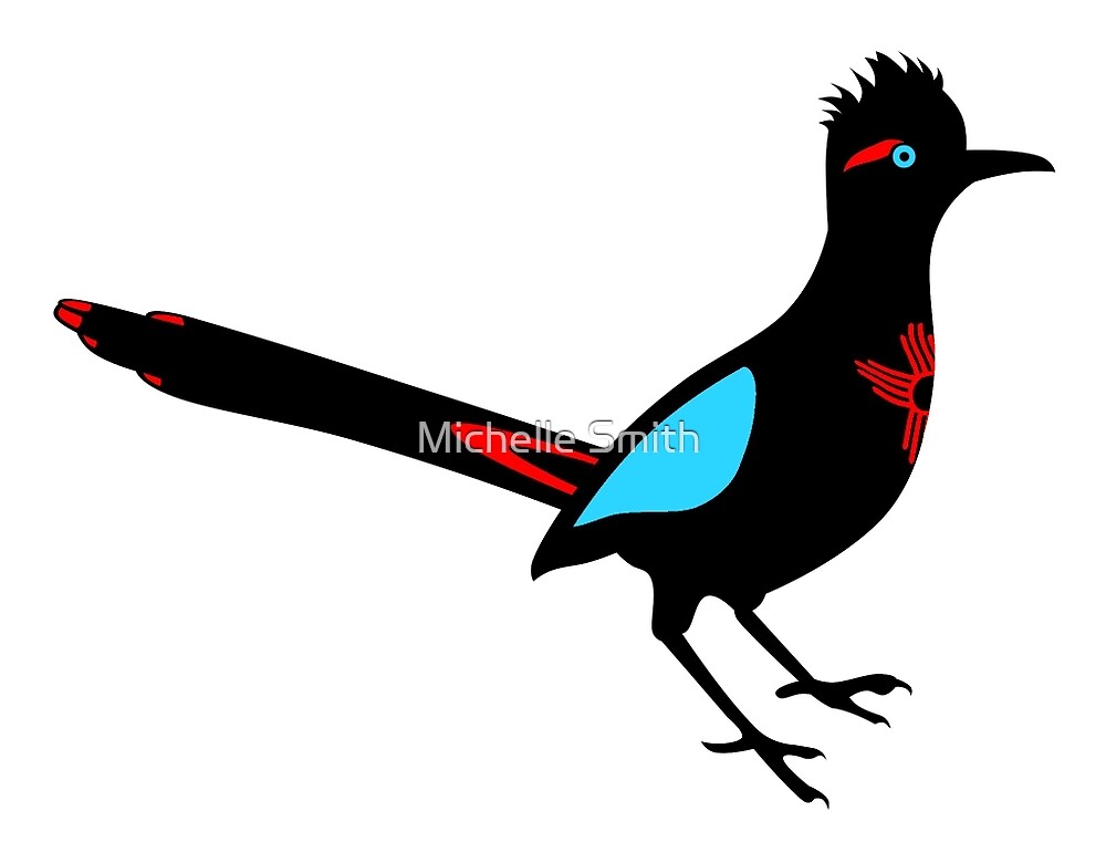 "New Mexico Road Runner" by Michelle Smith | Redbubble