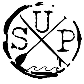 "Stand up paddle Sup" Sticker for Sale by WalkinNature | Redbubble