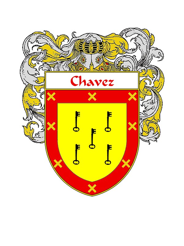 " Chavez Coat of Arms/Family Crest" by William Martin | Redbubble