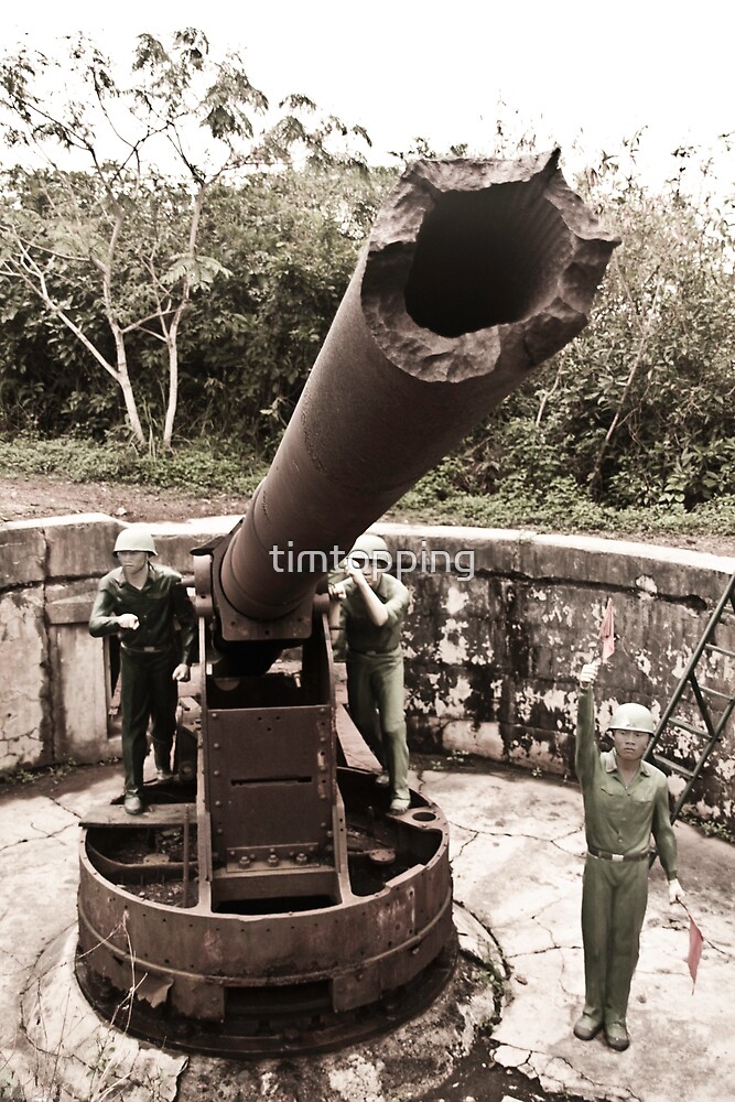 "Cannon fort, Cat Ba, Vietnam" by Tim Topping | Redbubble