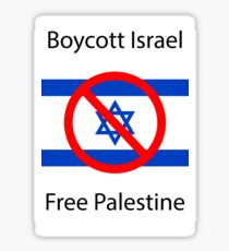 Boycott Israel Stickers | Redbubble