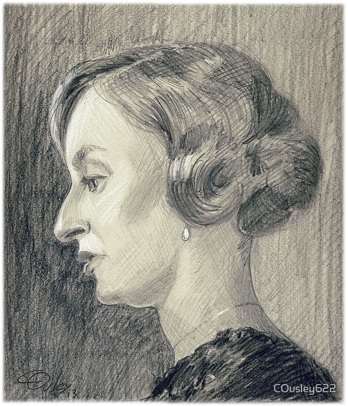 "Lady Edith Crawley of Downton Abbey" by COusley622 | Redbubble