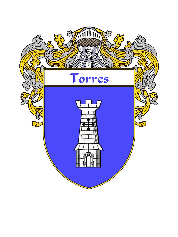 "Torres Coat of Arms/Family Crest" Framed Art Print by carpediem6655 ...