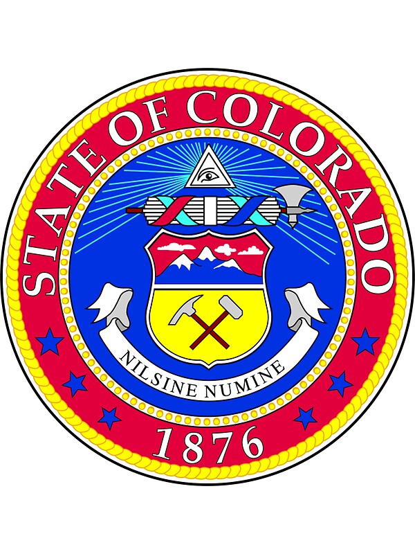 "Colorado | State Seal | SteezeFactory.com" by FreshThreadShop | Redbubble
