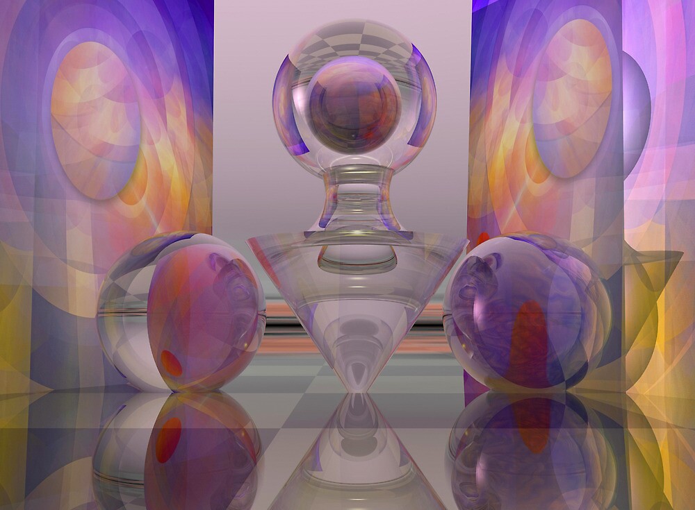 "All Magic, Abstract 3-d art" by walstraasart | Redbubble