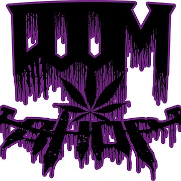 "DOOMSHOP black" Sticker by JuicySchinken | Redbubble