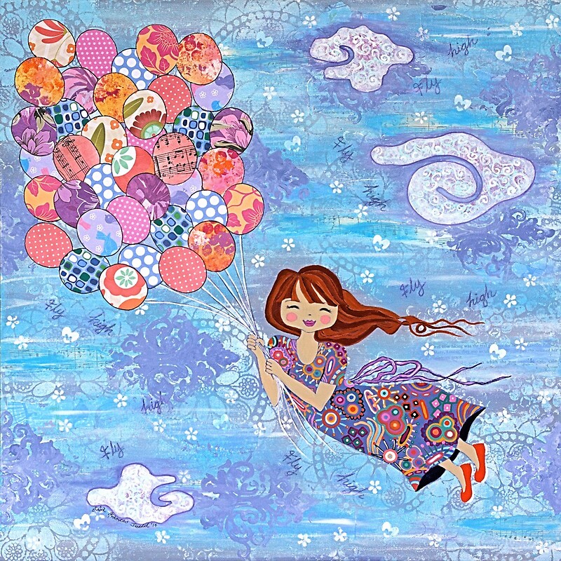 "Fly High no. 1" by Lisafrancesjudd | Redbubble