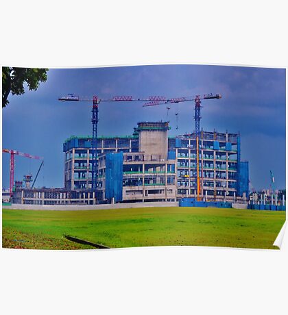 Construction Site: Posters | Redbubble