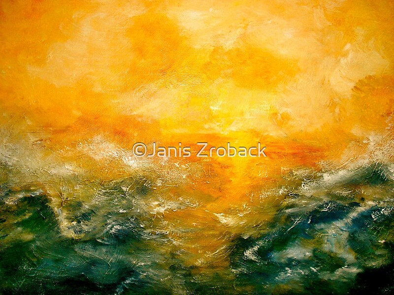 "The Shudder, The Stumble, The Swerve..." by ©Janis Zroback | Redbubble