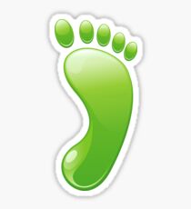 Footprints: Stickers | Redbubble