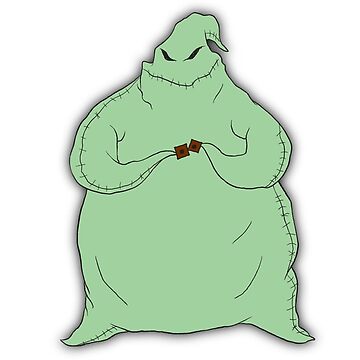 Pegatina for Sale con la obra «Oogie Boogie Man» de Floateden | Redbubble