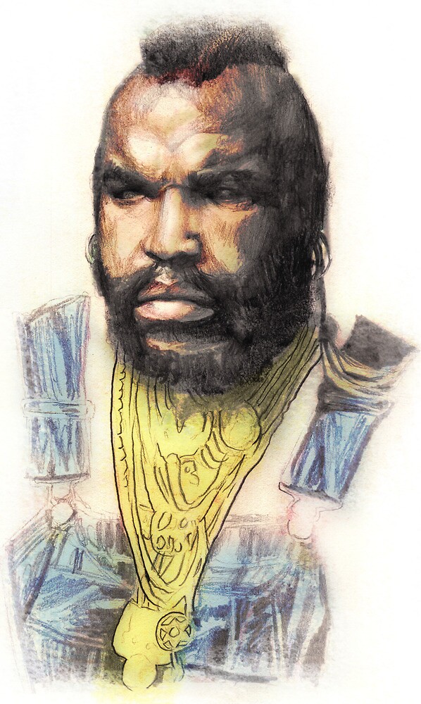 "B.A. Baracus or Mr. T from the A-Team by Aaron Bir" by AaronBir ...