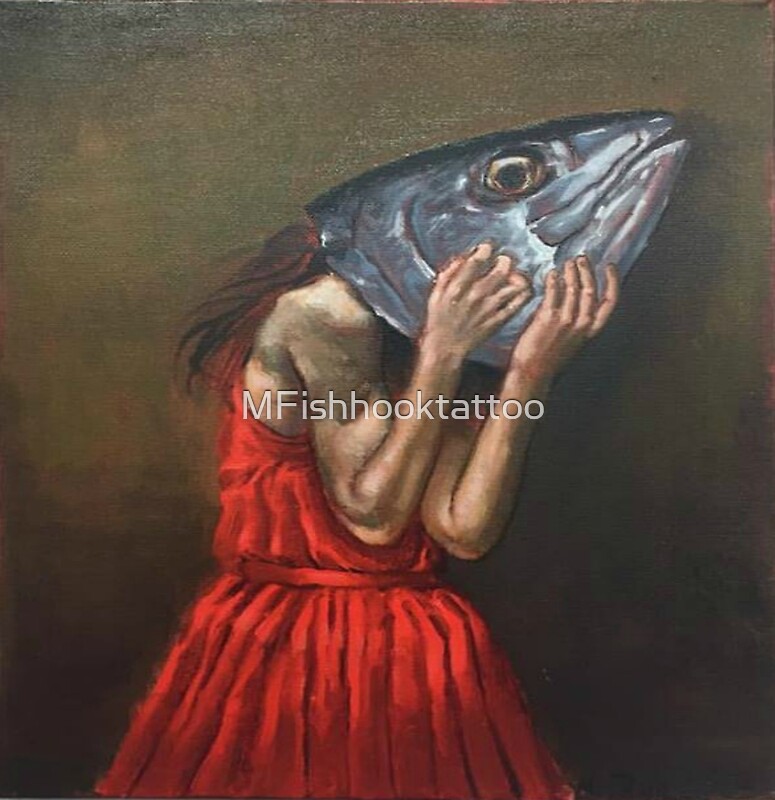"Tuna Mask Replica" by MFishhooktattoo | Redbubble