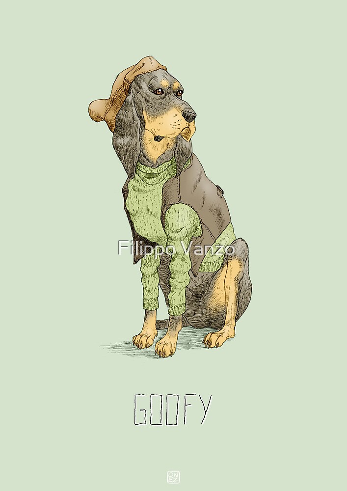 "Real Life Goofy" by Filippo Vanzo | Redbubble