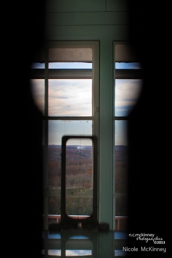 "Pinnacle Knob Fire Tower~ spotting a fire" by Nicole McKinney | Redbubble