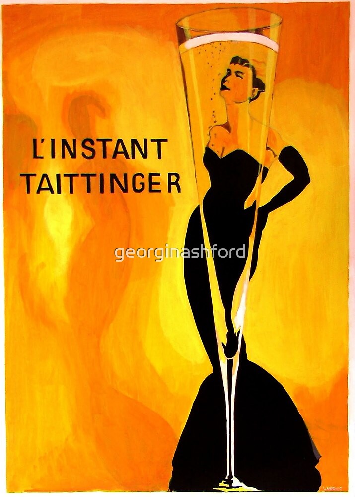 "Vintage French Ad Poster" by georginashford | Redbubble