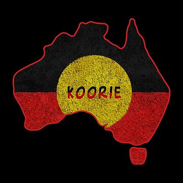 "Aboriginal Map Koorie" Sticker for Sale by GuessDesigns | Redbubble