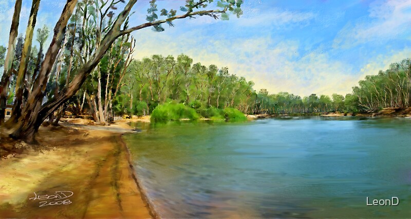"Tocumwal Boat Ramp" by LeonD | Redbubble