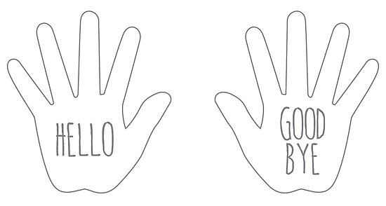 "Hello Goodbye Hands (The Umbrella Academy)" Poster by digitalbulldog ...