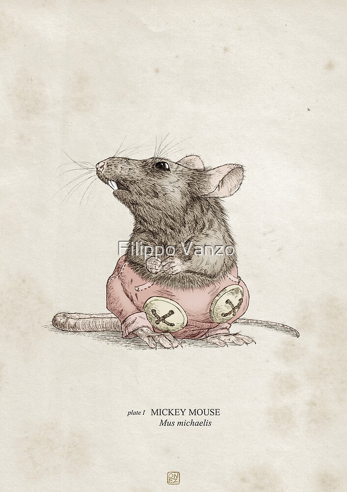 "Real Life Mickey Mouse - Natural History Variant" by Filippo Vanzo ...