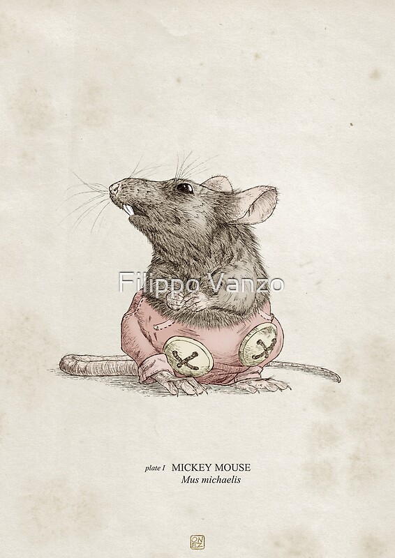"Real Life Mickey Mouse - Natural History Variant" by Filippo Vanzo ...