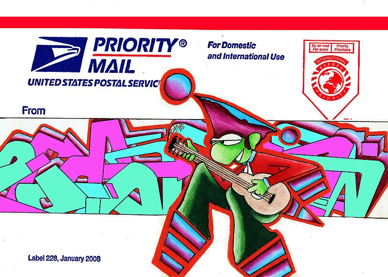 "Label 228 Graffiti Art Sticker " by MF-mink | Redbubble