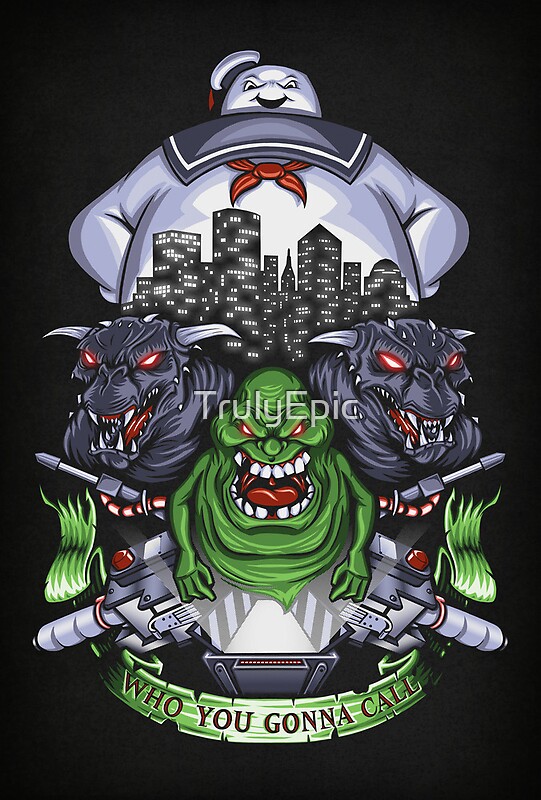 "Who You Gonna Call? - Print" by TrulyEpic | Redbubble