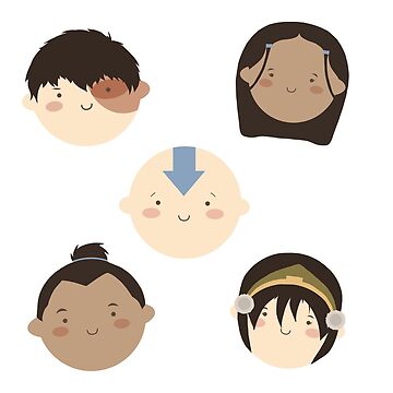 "Team Avatar" Sticker for Sale by unknownjen | Redbubble