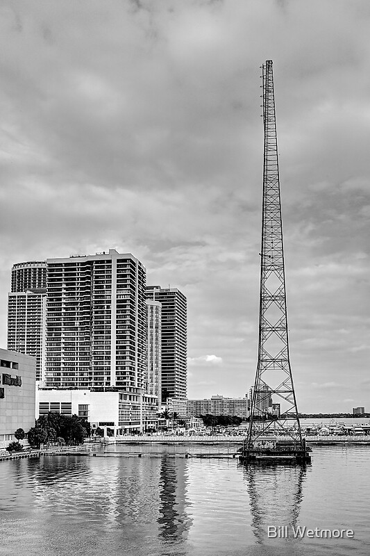 "WQAM Radio Tower" by Bill Wetmore | Redbubble