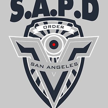 "San Angeles SAPD " Sticker for Sale by McPod | Redbubble