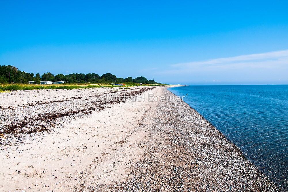 "Aarhus Beach" by Michael Brewer | Redbubble