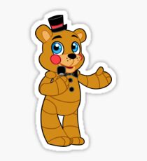 Freddy Fazbear: Stickers | Redbubble