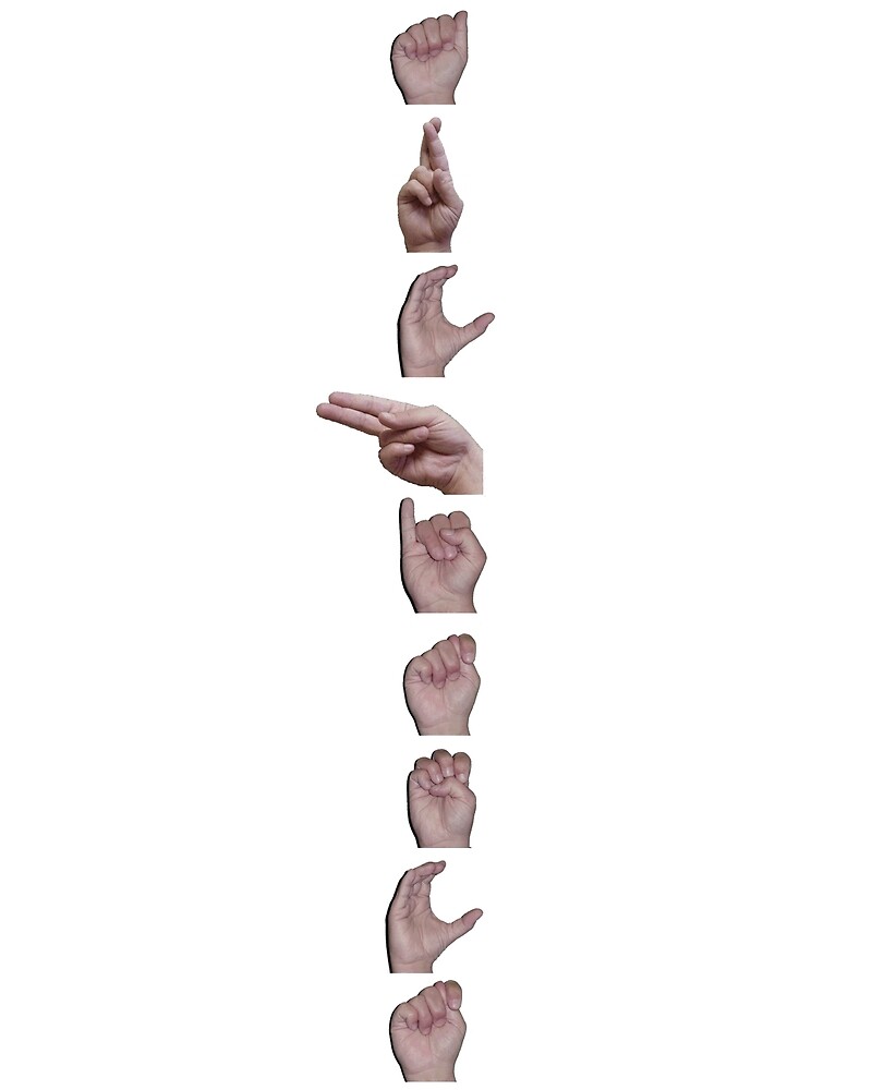 "Architect in sign language" by WorldofKAIZEN | Redbubble