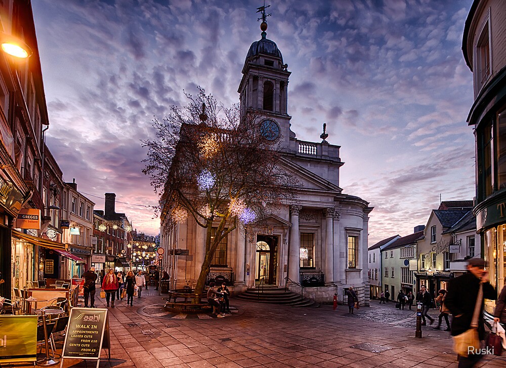 "London Street, Norwich" by Ruski | Redbubble