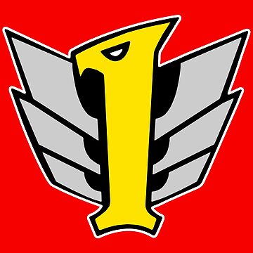 "RPM Red Ranger" Sticker for Sale by NerdiousBrands | Redbubble