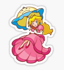 Princess Peach Stickers | Redbubble