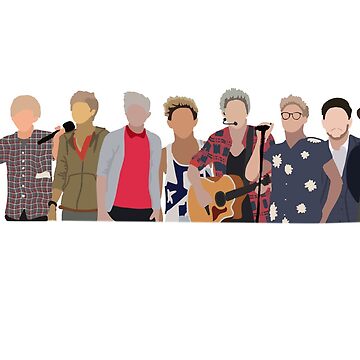 "Niall Horan Eras Outline Sticker" Sticker for Sale by sophiamgos ...