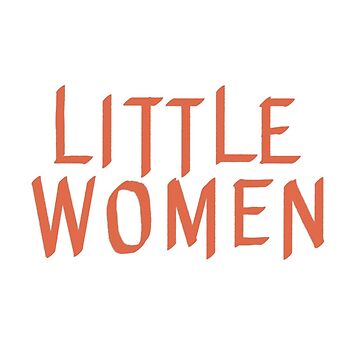 "Little women logo " Sticker for Sale by Glass-daisies | Redbubble