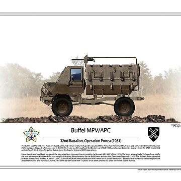 "Buffel MPV" Poster for Sale by TheCollectioner | Redbubble