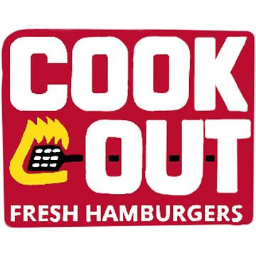 "Cookout Logo" Magnet for Sale by Avery Doucette | Redbubble