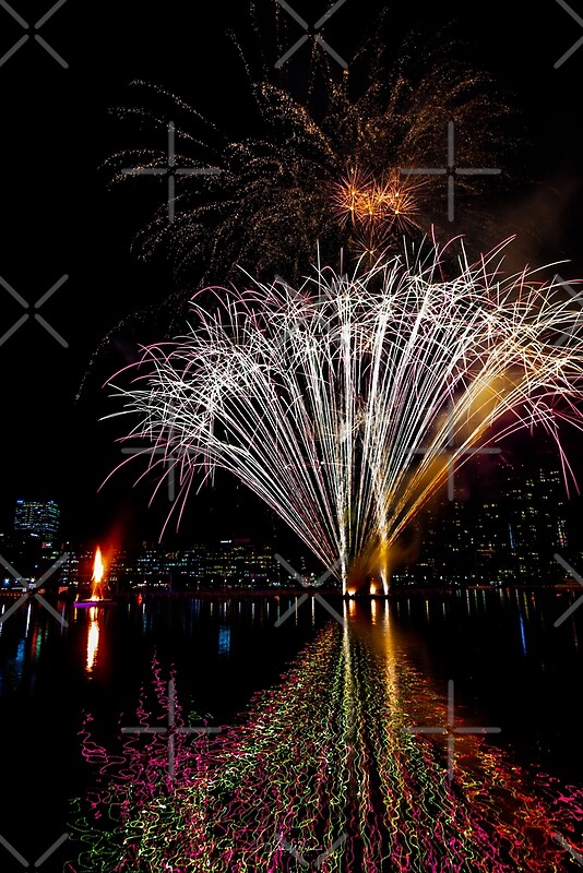 "Winter Firelight Festival, Docklands, Melbourne, Victoria, Australia ...