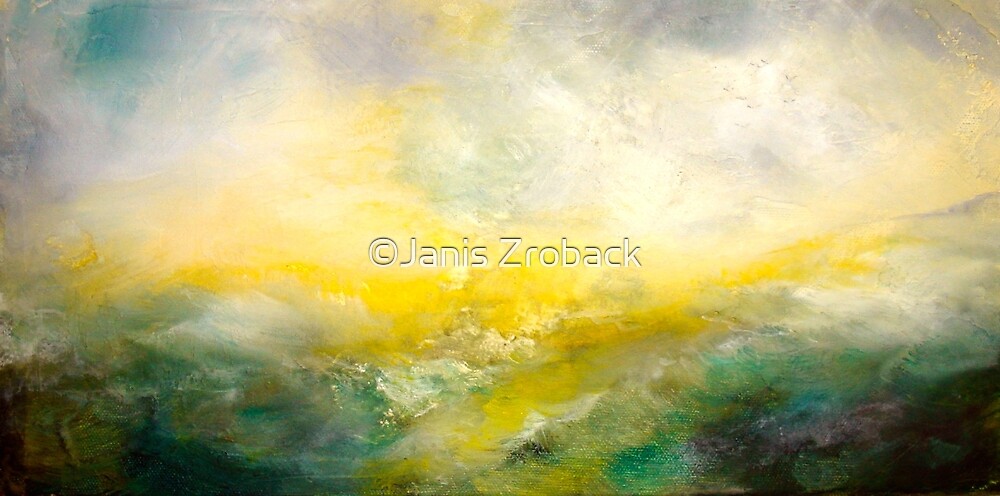 "The Sight of Salt Wind Hounded" by ©Janis Zroback | Redbubble