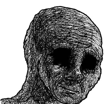 "Withered Wojak" Art Print for Sale by PyrocynicalVEVO | Redbubble