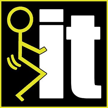 "F it " Sticker for Sale by unionpride | Redbubble