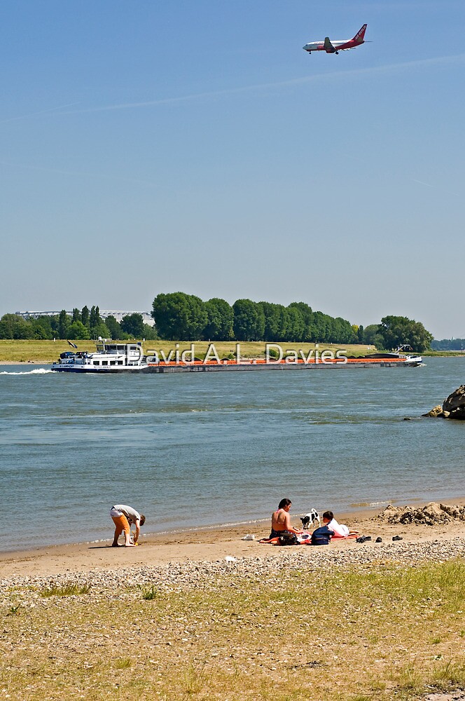 "The Rhine at Meerbusch, NRW, Germany." by David A. L. Davies | Redbubble