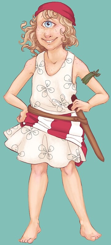 "Cyclops Pirate" by Iris Galloway | Redbubble