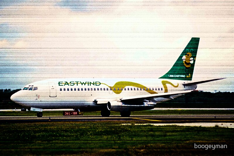 "Eastwind Airlines Boeing 737-200 e1" by boogeyman | Redbubble